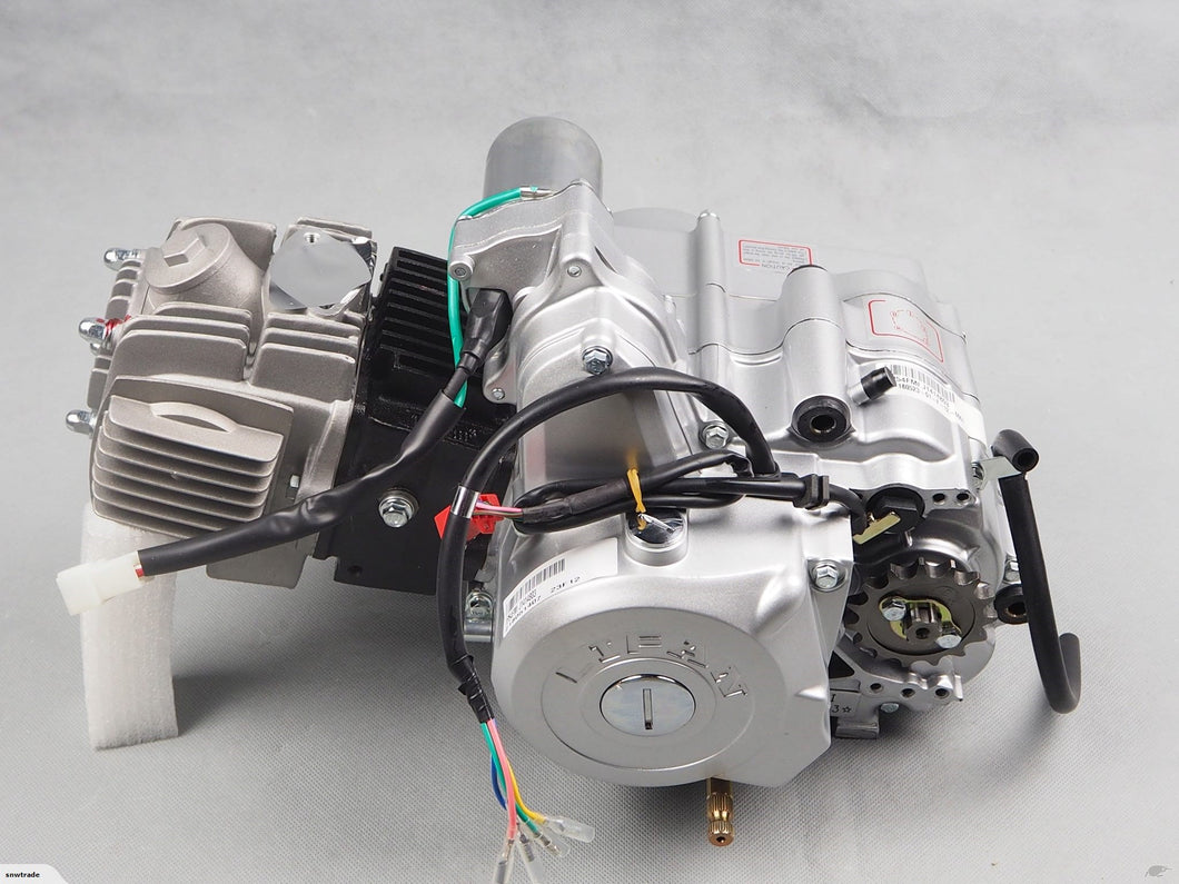 Gokart 3 1 125cc 4 Stroke 125cc ATV Engine Motor Semi-Auto+Reverse ...