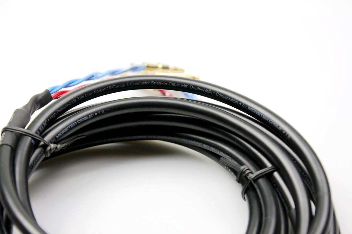 Pair of Handmade Monster S16-4 XLN Speaker Cable (CB-56: 2m/ CB-58: 3m ...