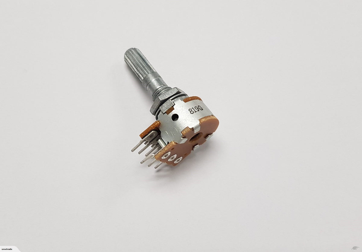 Original ALPS RK16 Dual 50K 50KAX2 VOLUME Potentiometer POT (EP052 ...